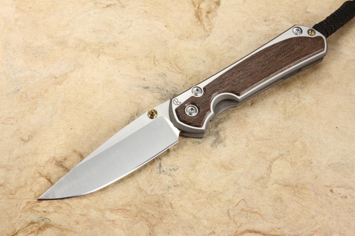 Small Sebenza 31 Bog Oak - KnifeArt + Free Shipping