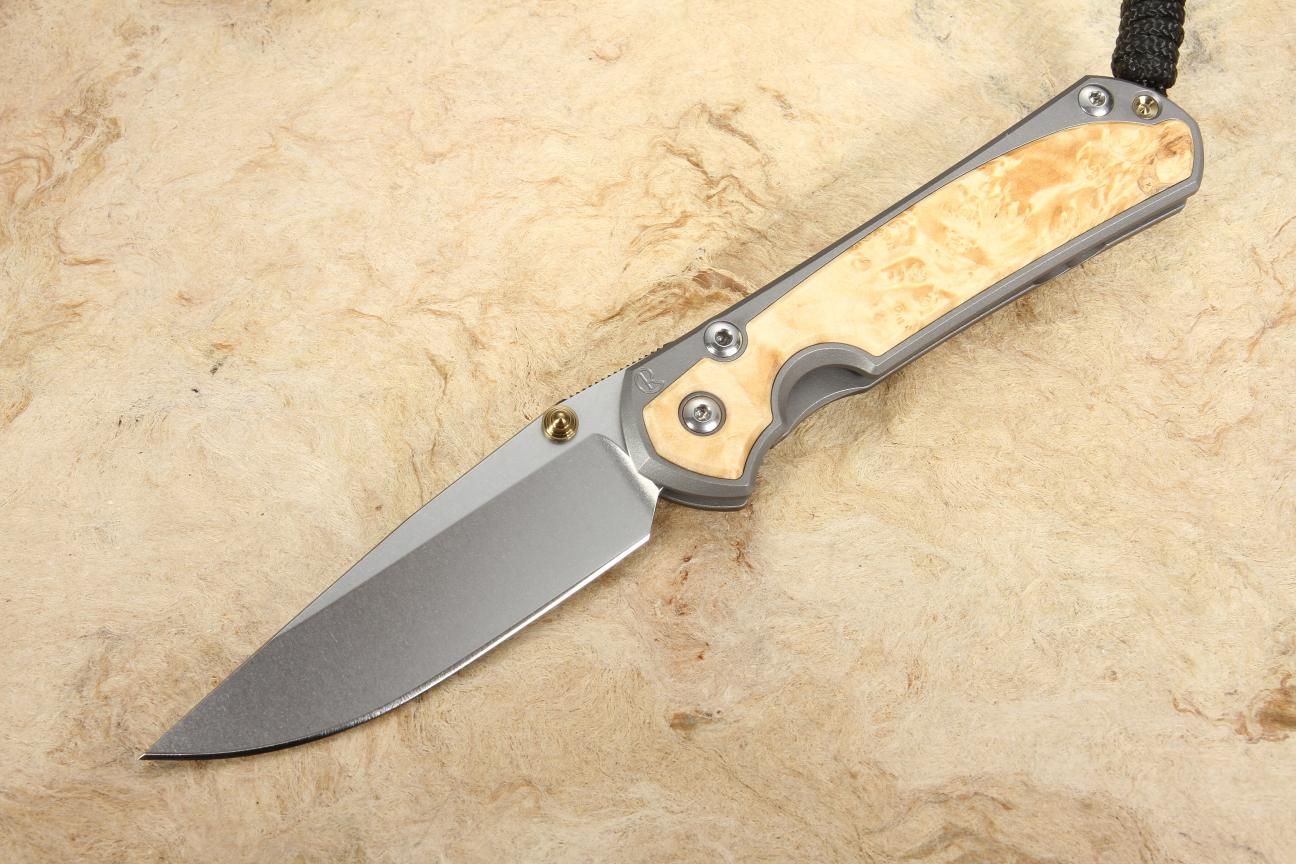 Small Sebenza 31 Box Elder - KnifeArt + Free Shipping
