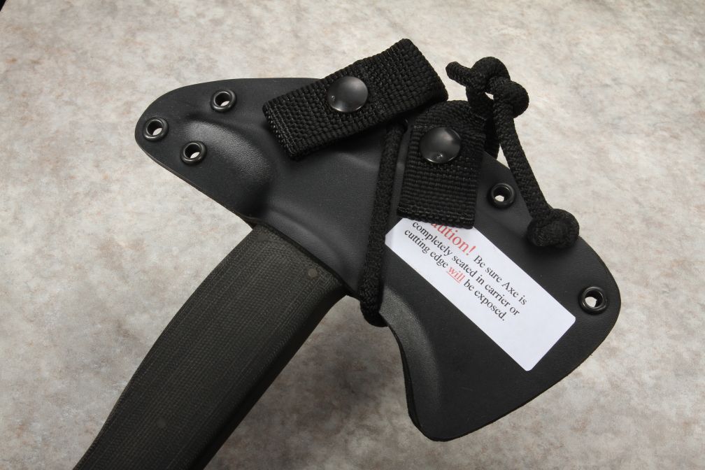 Winkler Combat Axe - Black Canvas Laminate