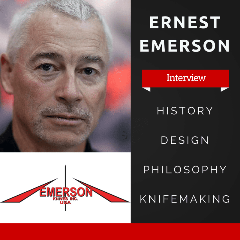 Interview with Knife-Maker Ernest Emerson - KnifeArt