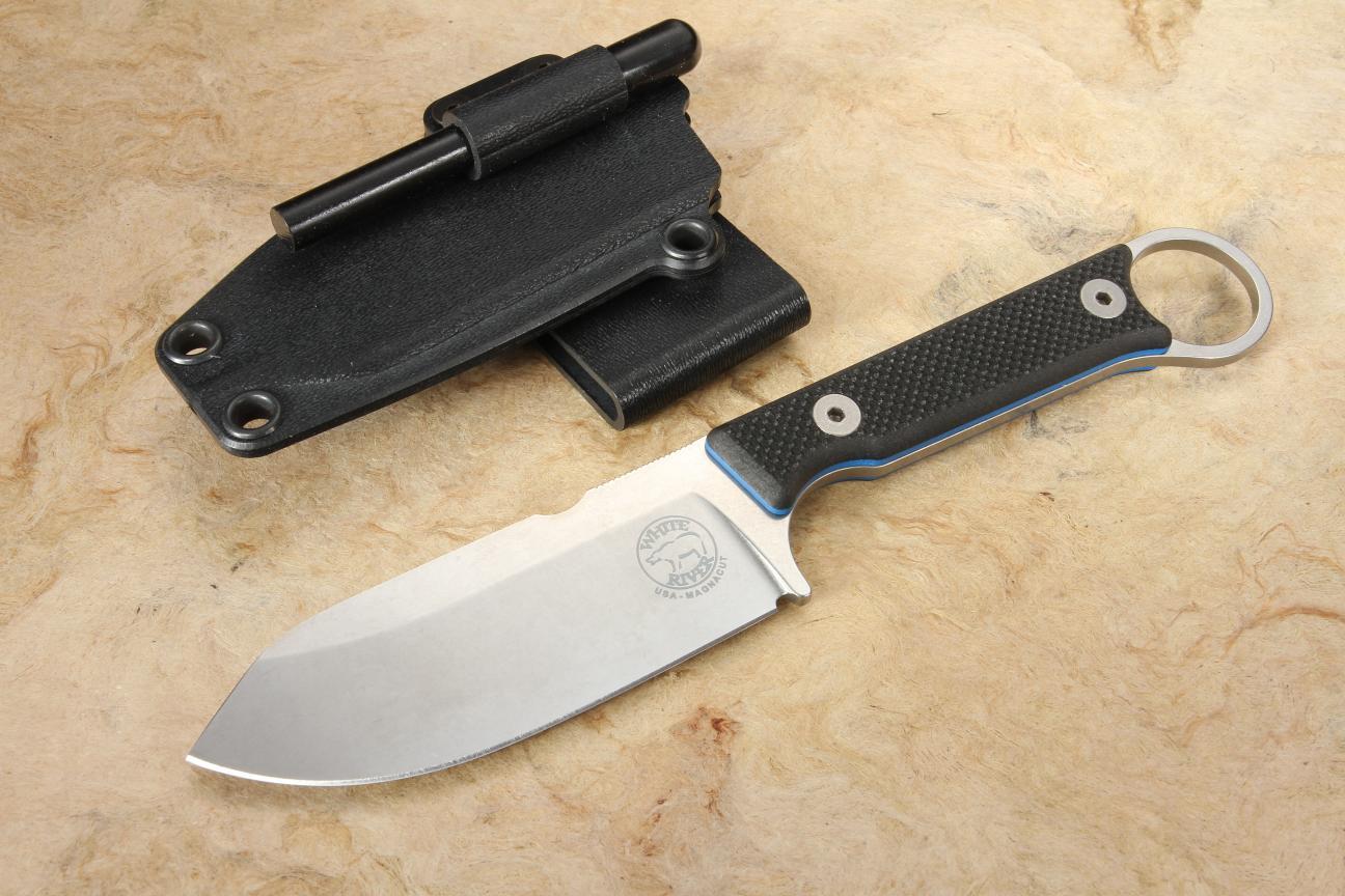 Exclusive MagnaCut White River Firecraft FC 3.5" Pro - Black and Blue G ...