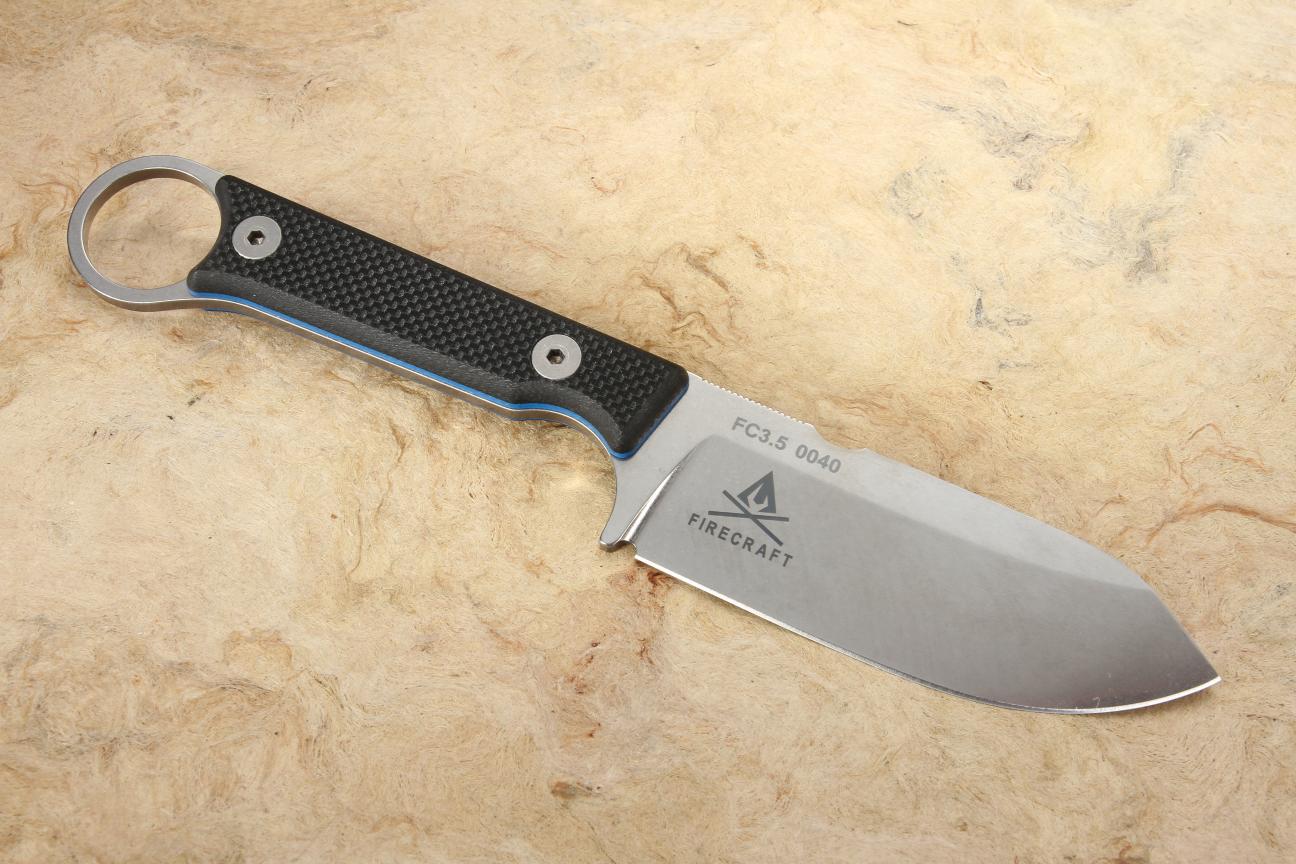 Exclusive MagnaCut White River Firecraft FC 3.5" Pro - Black and Blue G ...