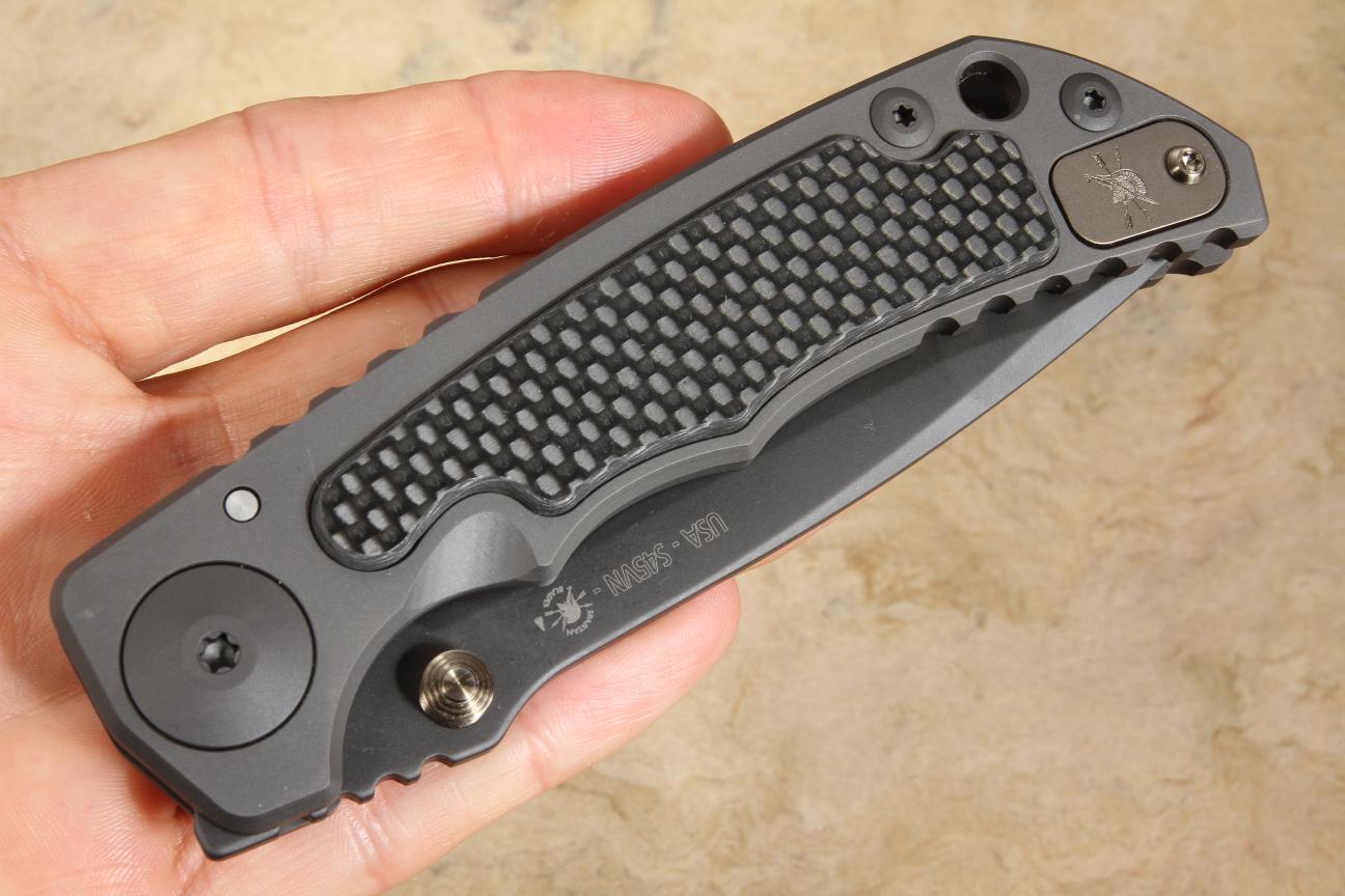 Spartan Harsey Folder (SHF) Carbon Fiber & Black PVD + Free Shipping