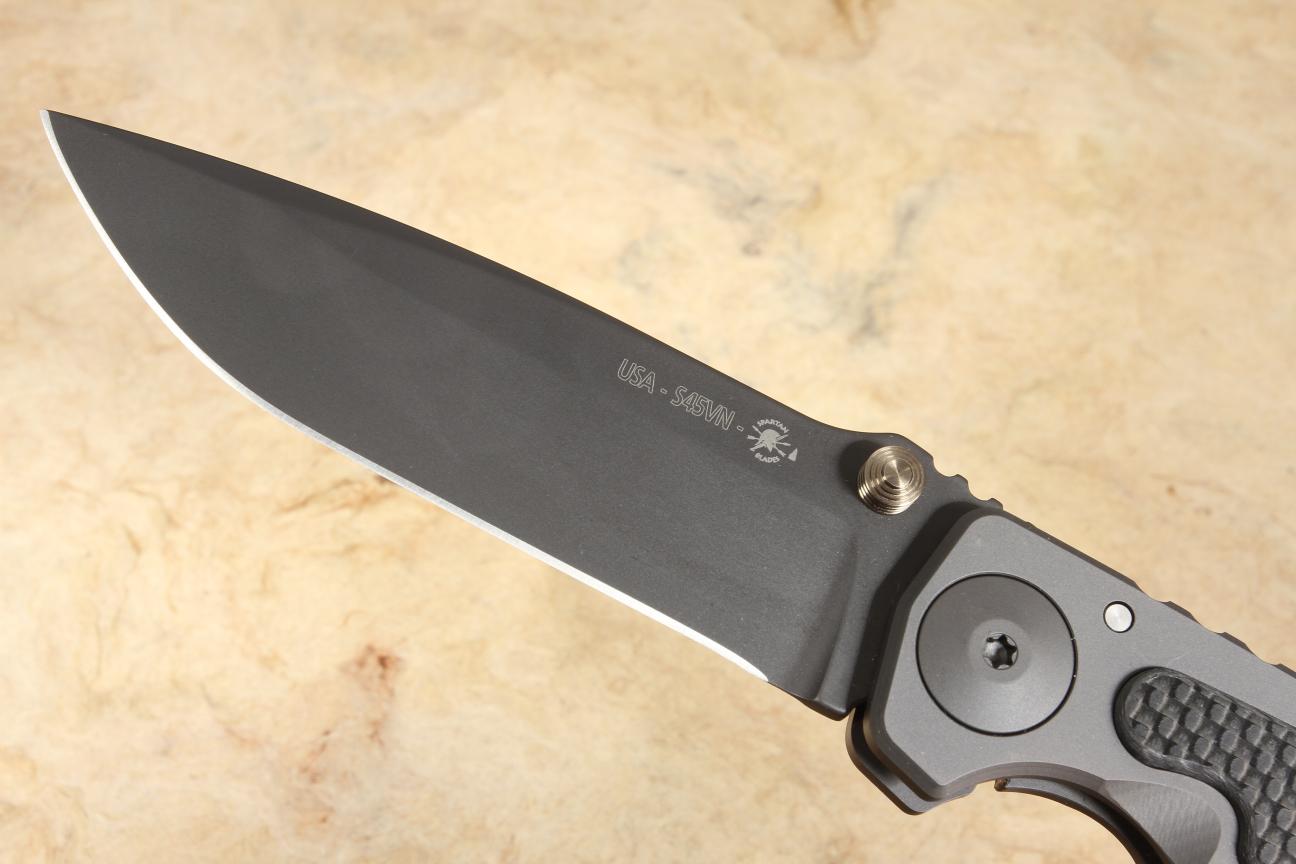 Spartan Harsey Folder (SHF) Carbon Fiber & Black PVD + Free Shipping