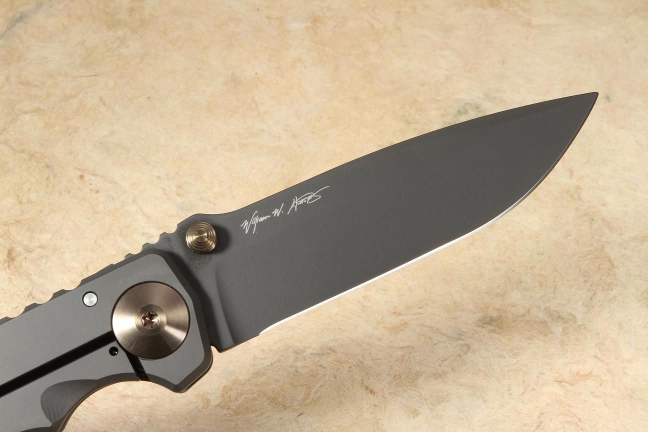 Spartan Harsey Folder (SHF) Carbon Fiber & Black PVD + Free Shipping