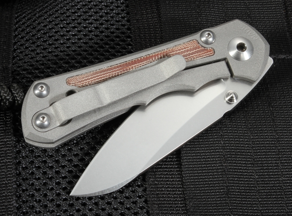 Chris Reeve Small Inkosi Insingo Natural Micarta - MagnaCut