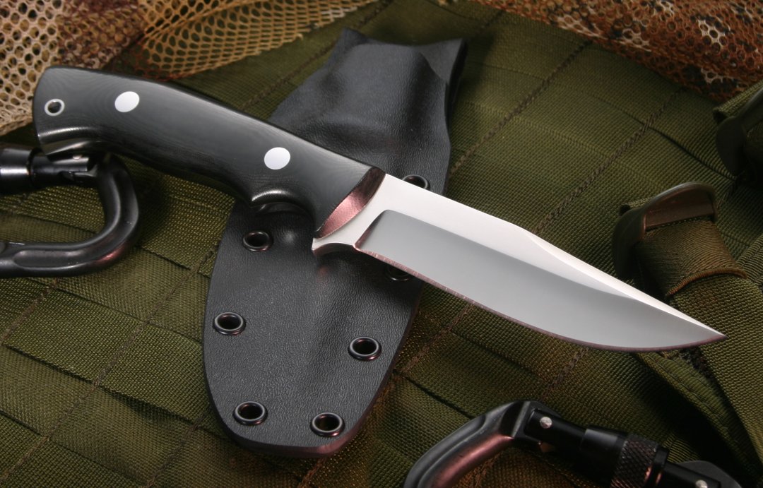KnifeArt.com All Purpose Fixed Blade Knife, D2 - Free Shipping