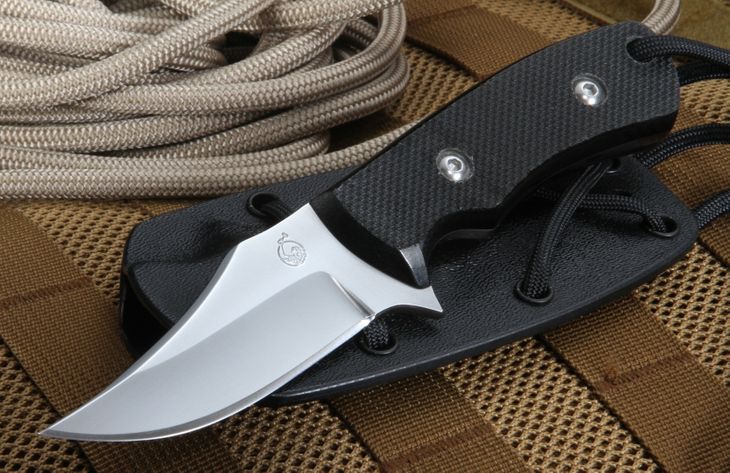 KnifeArt.com Razorback Fixed Blade Neck Knife - Free Shipping