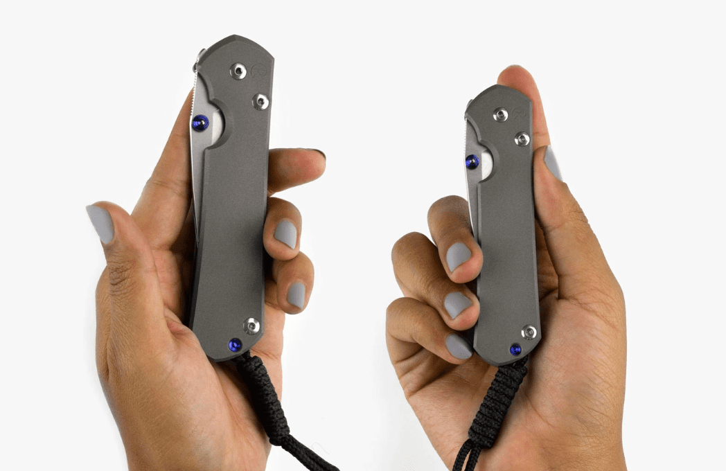 Chris Reeve Sebenza 21 Large vs Small - KnifeArt.com