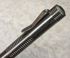 Matthew Martin Tactical Pen - Titanium with Cap - In Stock