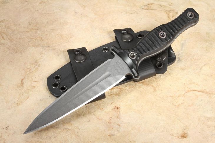 RMJ Tactical Raider Dagger - Black + Free Shipping