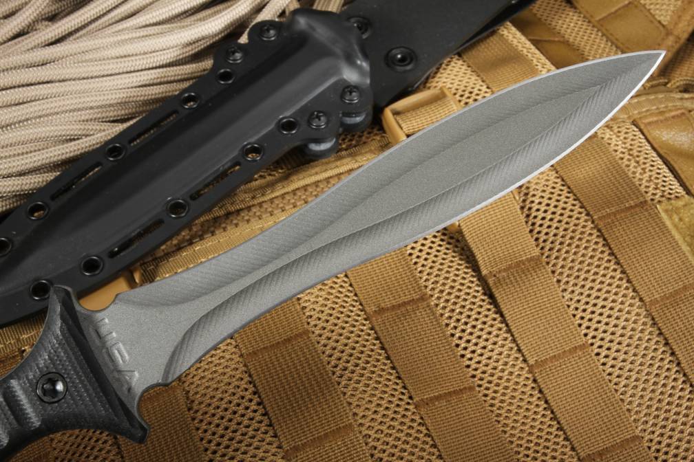 RMJ Jungle Dagger - Black G10 Tactical Fixed Blade - Best Price