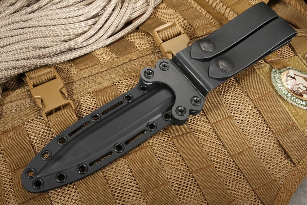 RMJ Jungle Dagger - Black G10 Tactical Fixed Blade - Best Price