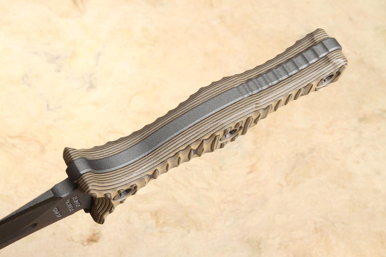 RMJ Tactical Raider Dagger - Hyena Brown + Free Shipping