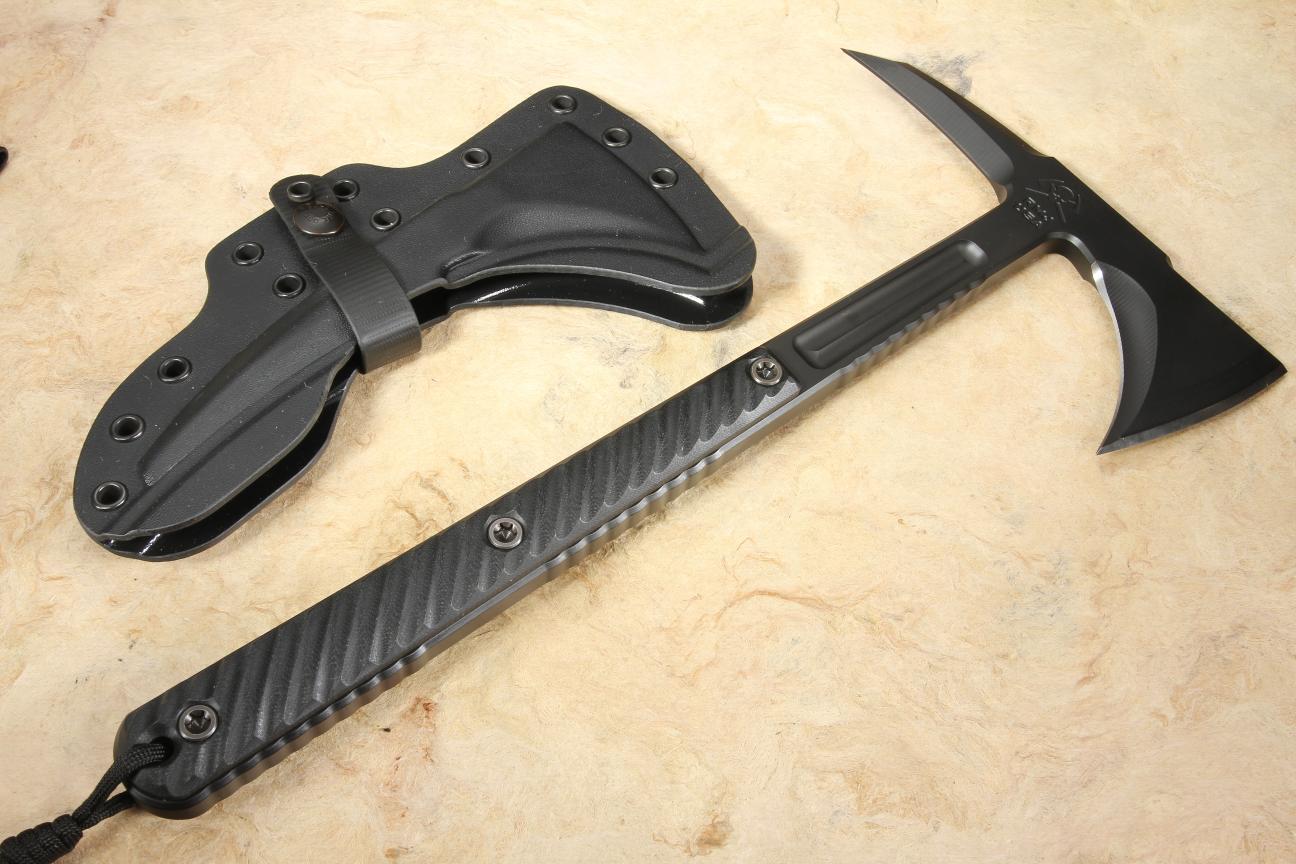 RMJ Tactical Kestrel Tomahawk - Graphite Black - Black Cerakote + Free ...