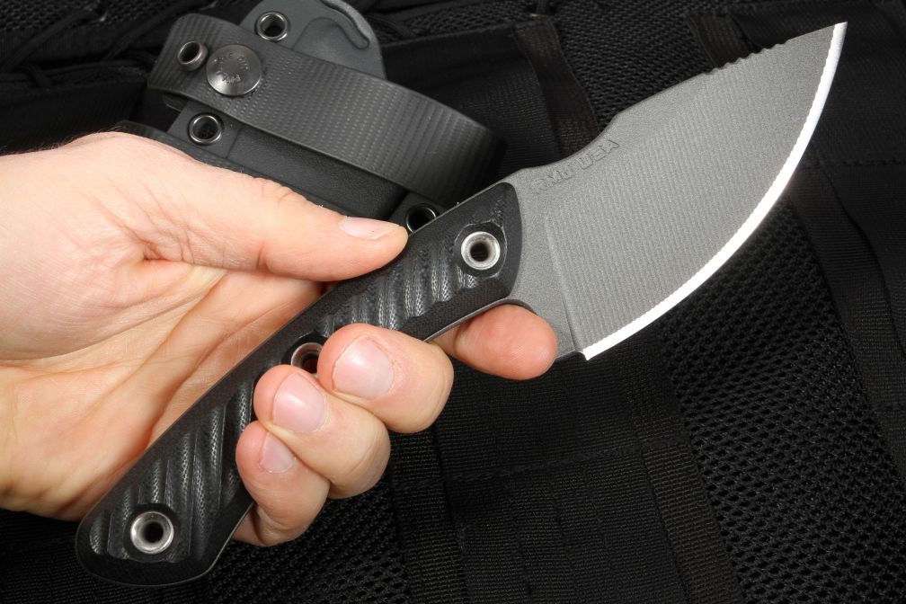 RMJ Tactical Nomad - Black - Fixed Blade + Free Shipping