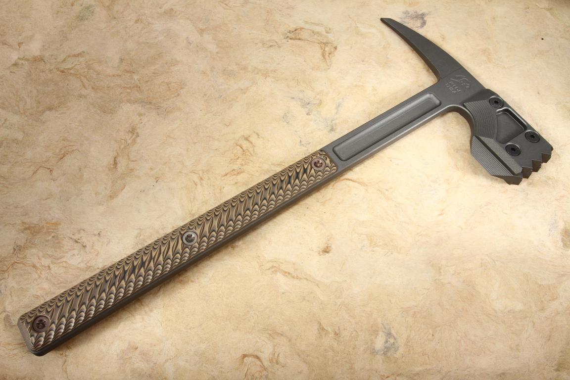 RMJ Tactical - Snuggles - Hyena Brown G10 + Free Shipping