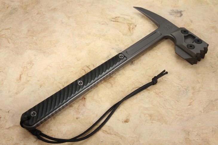 RMJ Tactical - Cuddles - Tungsten Black and Black G10 + Free Shipping