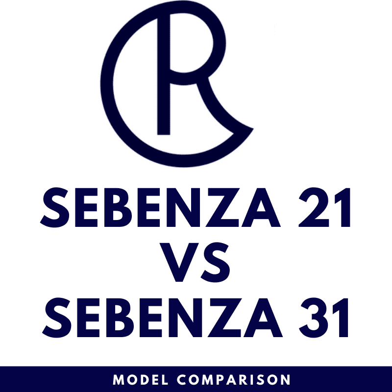 Sebenza 21 vs Sebenza 31 Knife Comparison at KnifeArt.com