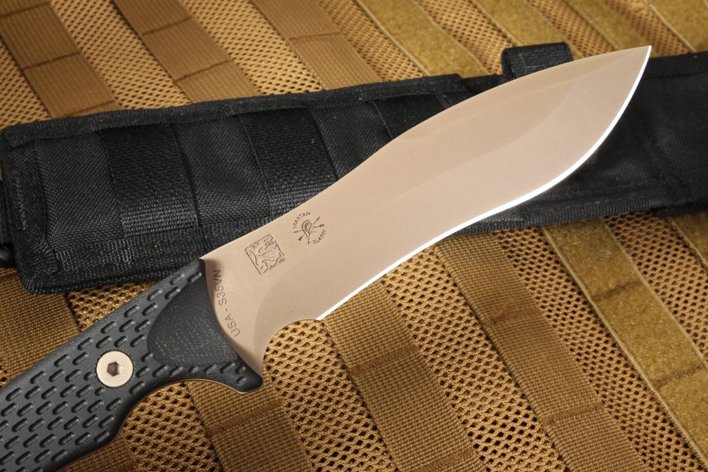 Spartan Blades Ronin Shinto - FDE Blade, Black Handle + Free Shipping