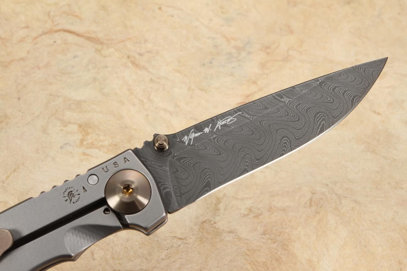 Spartan Harsey Damascus Folder 3.25" - Compact SHF - Best Price
