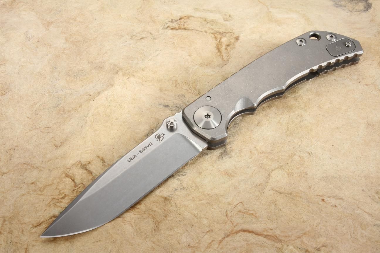 Spartan Harsey Folder SHF 4" - Stonewashed Titanium