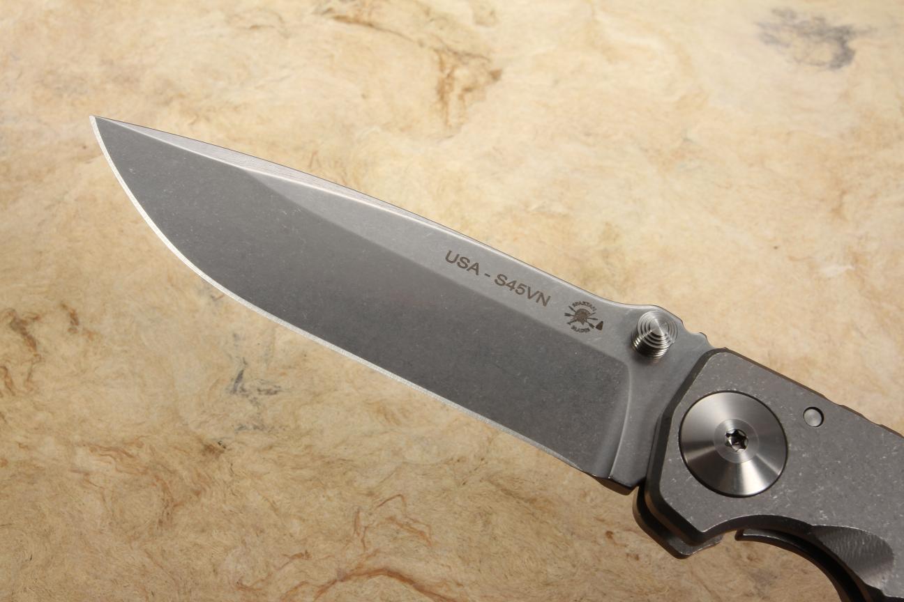 Spartan Harsey Folder SHF 4" - Stonewashed Titanium
