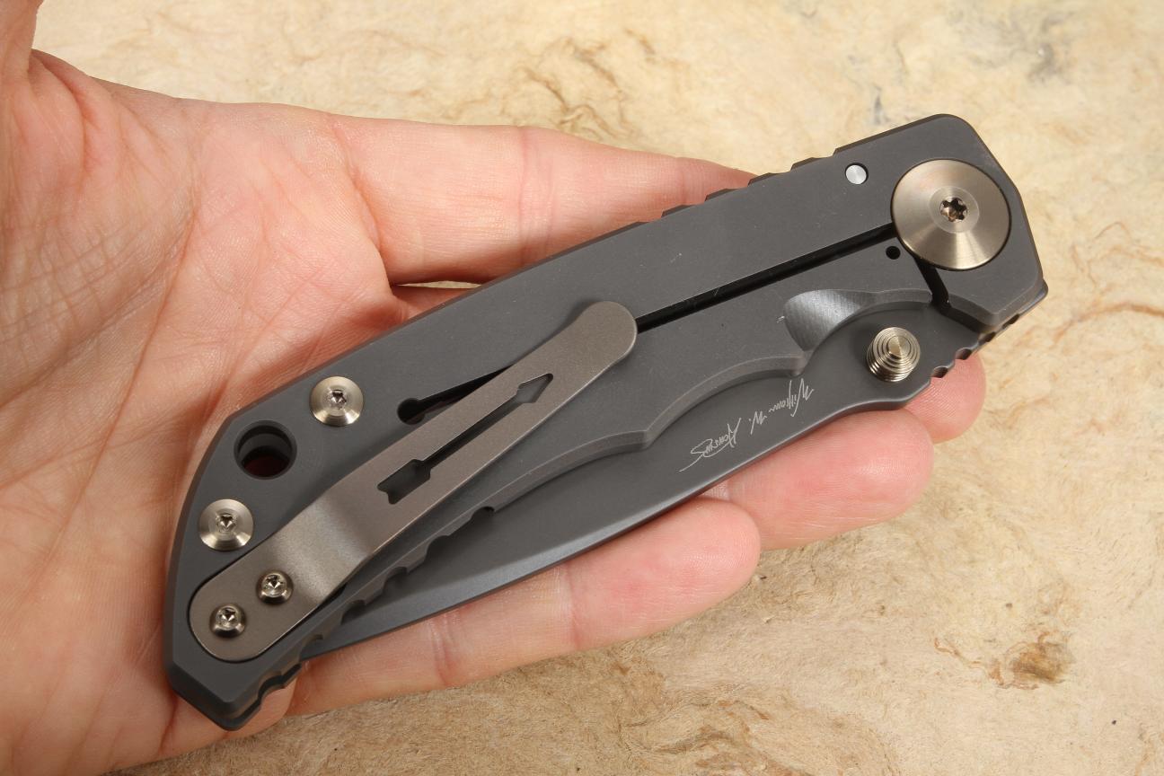 Spartan Harsey Folding Knife - Black PVD - Free Shipping