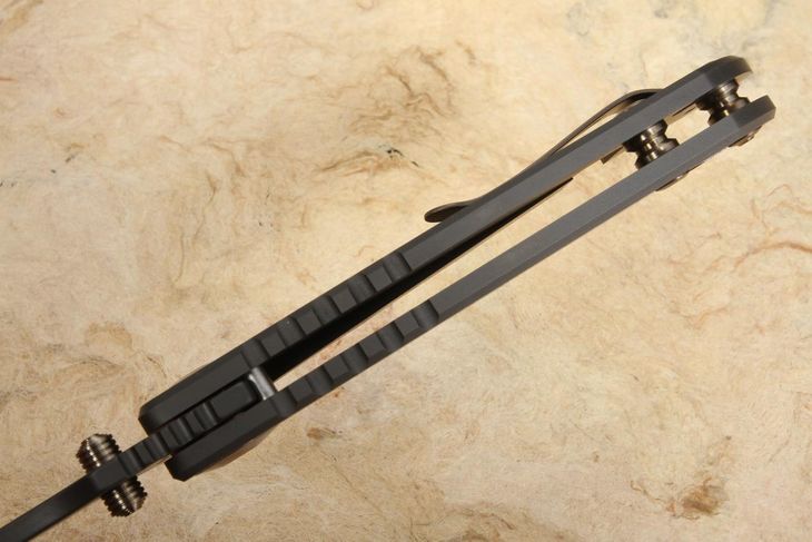 Spartan Harsey Folding Knife - Black PVD - Free Shipping