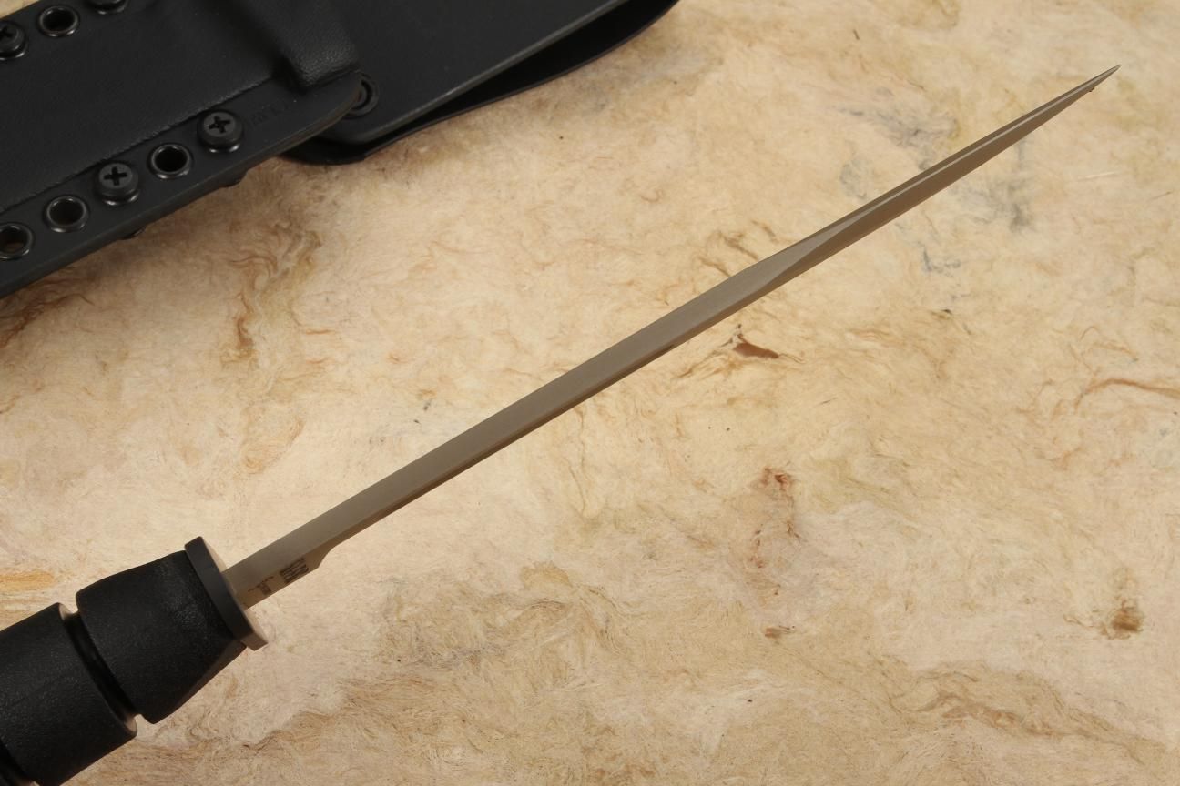 Spartan KA-BAR - Flat Dark Earth MagnaCut Blade - Black Kydex + Free ...