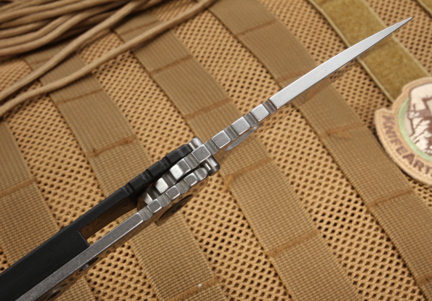 Strider Knives SNG Folder CPM-S30V Stone Washed Black - In Stock