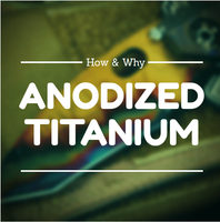 Anodized Titanium Treatments on Knives - Free Shipping