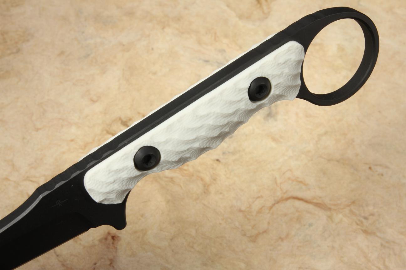 Toor Jank Shank - White G10, Shadow Black CPM 154