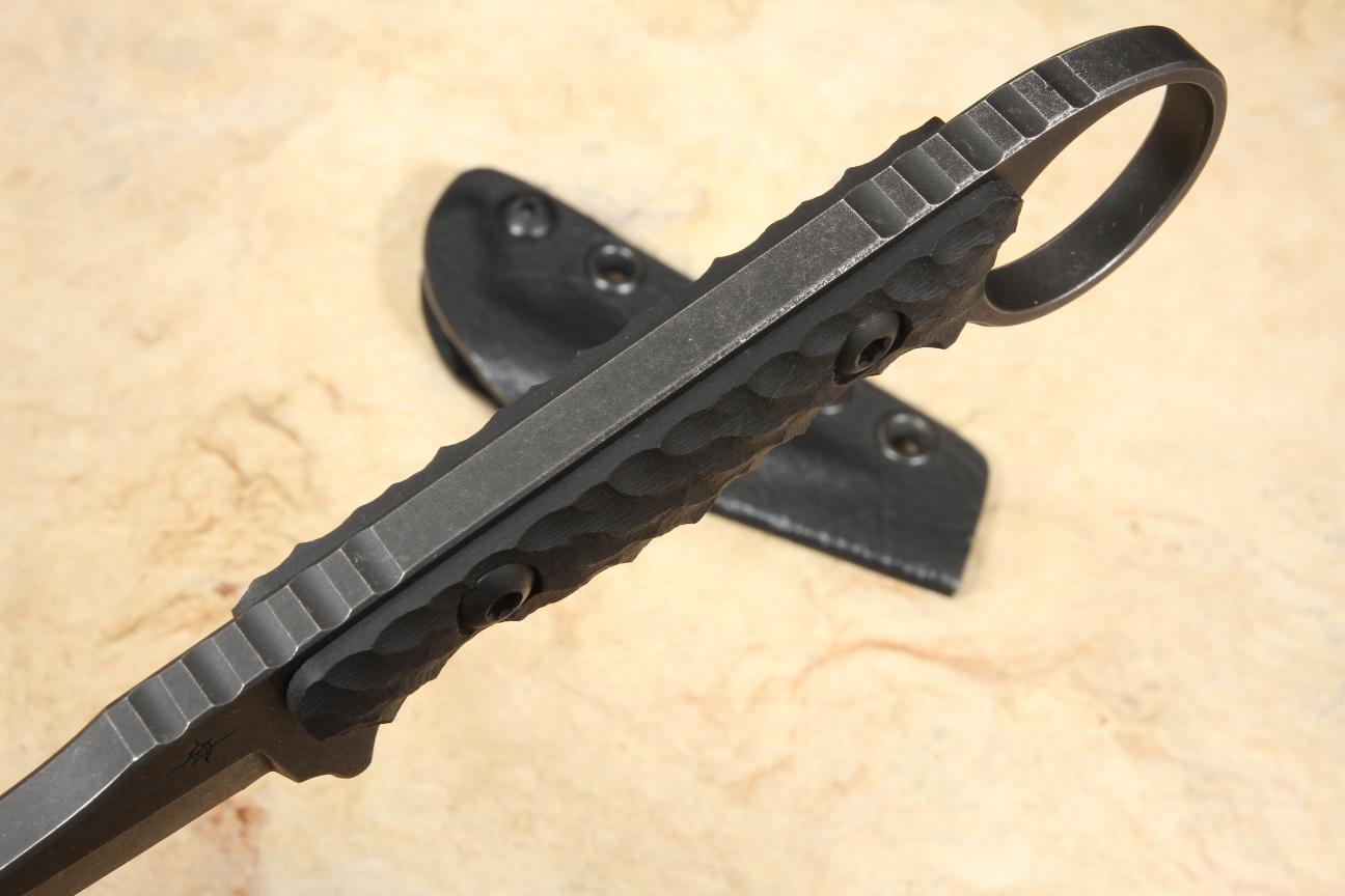 Toor Jank Shank - Black G10, Shadow Black CPM 154 Steel