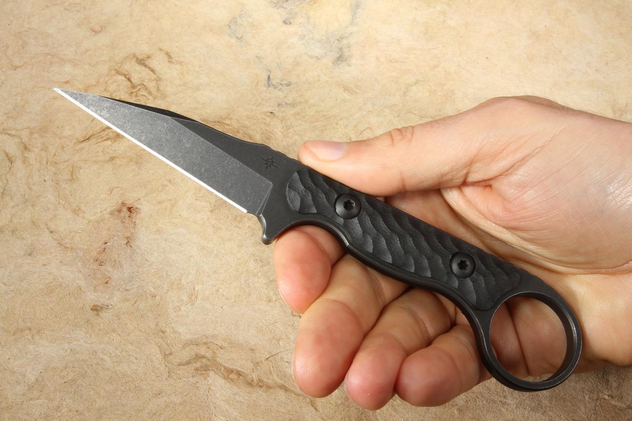 Toor Jank Shank - Black G10, Shadow Black CPM 154 Steel