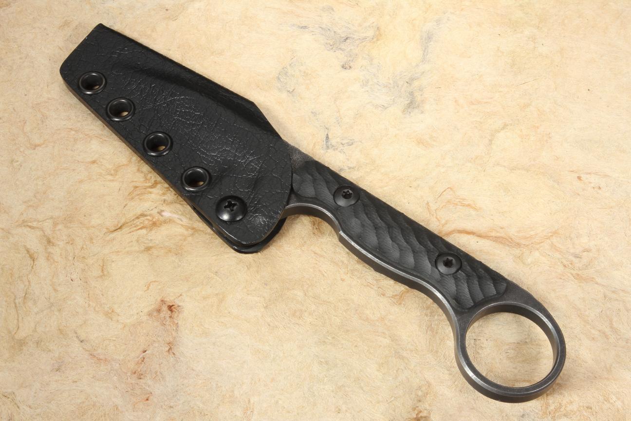 Toor Jank Shank - Black G10, Shadow Black CPM 154 Steel