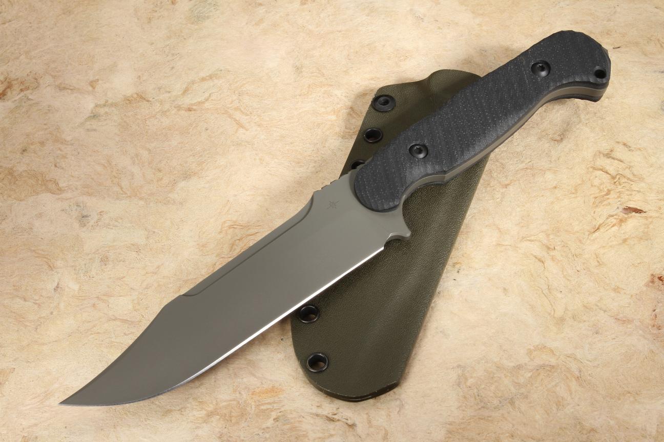 Toor Knives Valor CPM3V - Woodland Green - CPM 3V
