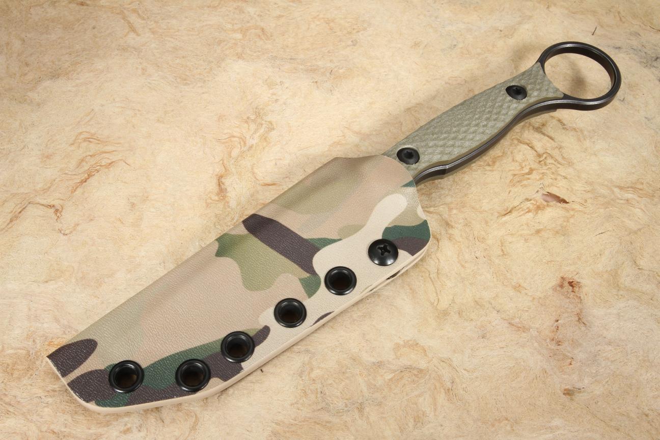 Toor Knives Serpent CPM3V - Covert Green