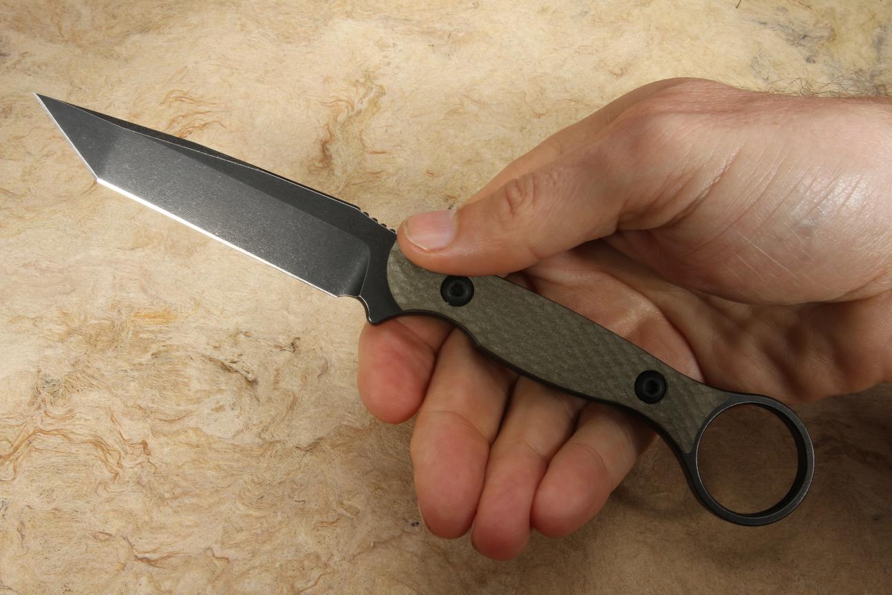 Toor Knives Serpent CPM3V - Covert Green