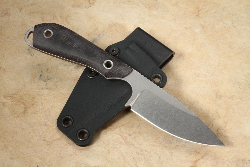 White River Caper Black Canvas Micarta Hunting Knife - Best Price
