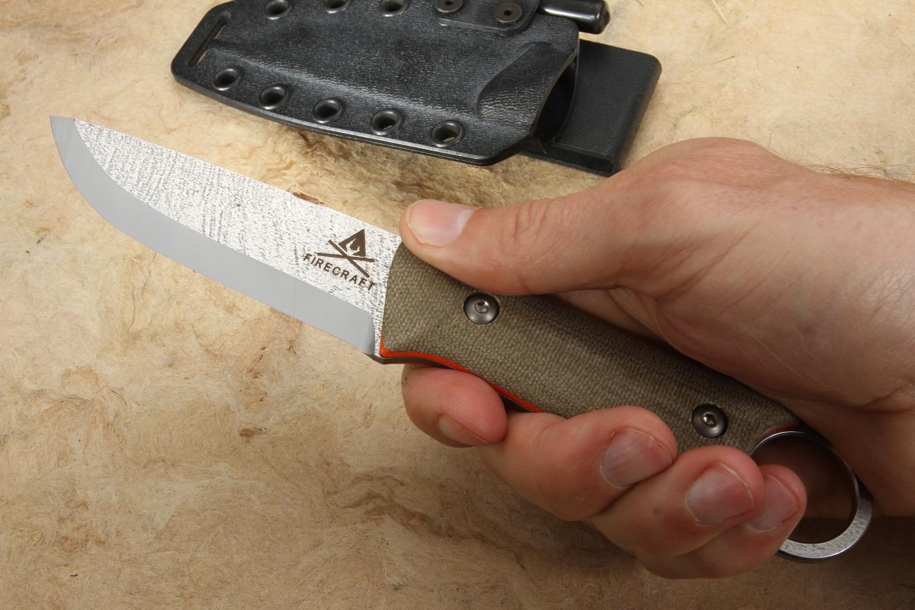 White River Firecraft FC PKO S35VN Steel Micarta Puukko Knife-In Stock