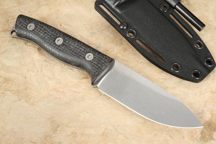 White River Ursus Cub - Black Burlap Micarta - MagnaCut - EDC Bushcraft ...
