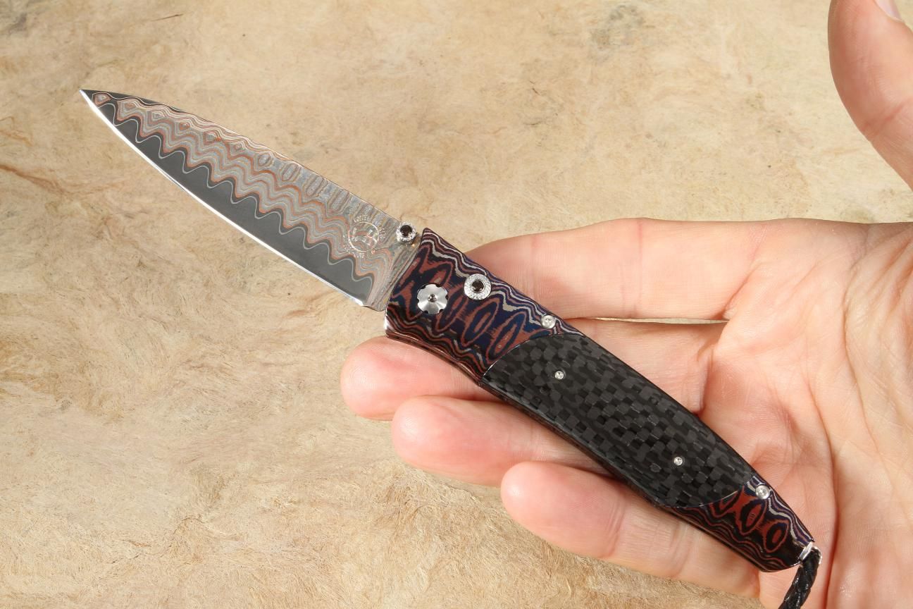 William Henry B30 Carbon Pocket Knife - KnifeArt.com + Free Shipping