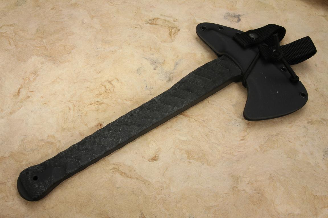 Winkler Combat Axe - Sculpted Black Laminate - Free Shipping
