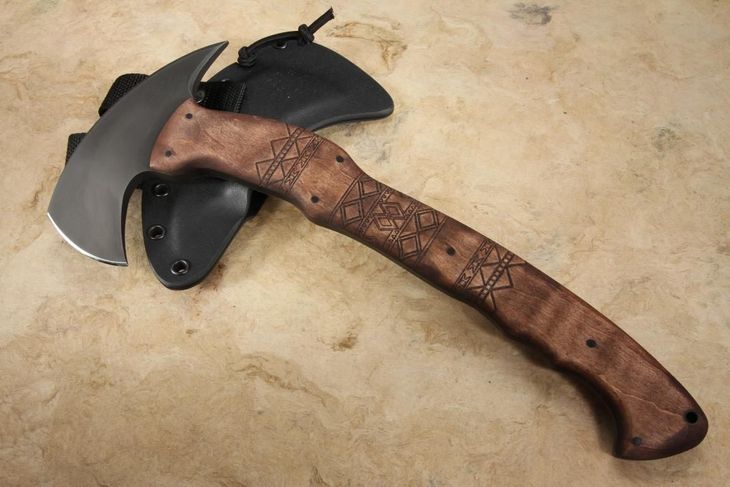 Winkler Knives II Sayoc RnD Caswell & Tribal Maple Tomahawk - Best Price