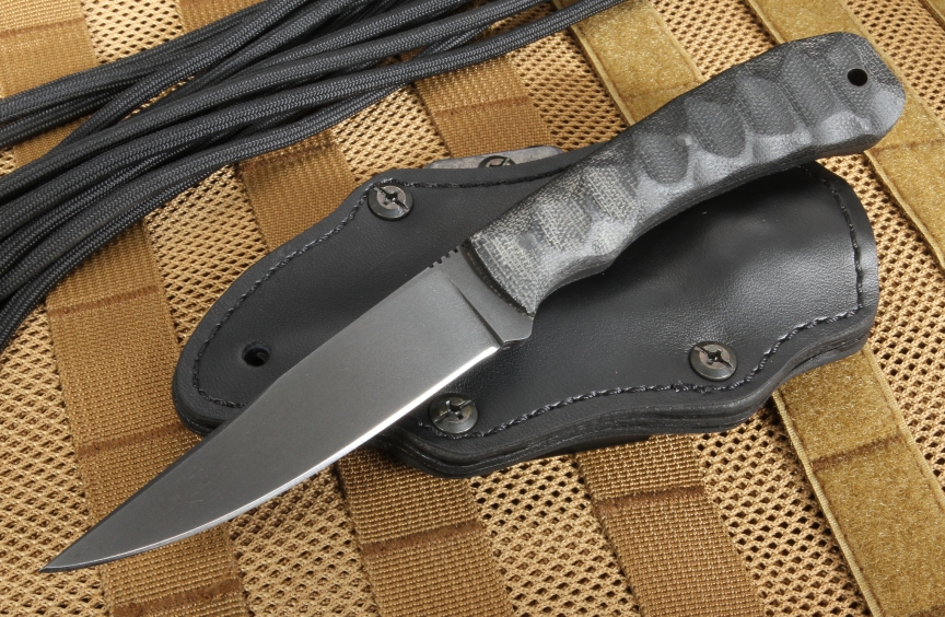 Winkler Operator - Sculpted Black Laminate Handle + Free Shipping