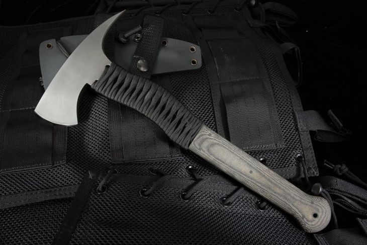 Winkler Wild Bill Axe - Black Laminate & Paracord