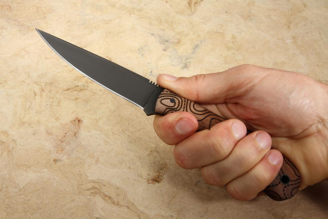 Winkler Operator Knife - Topo Walnut + Free Shipping