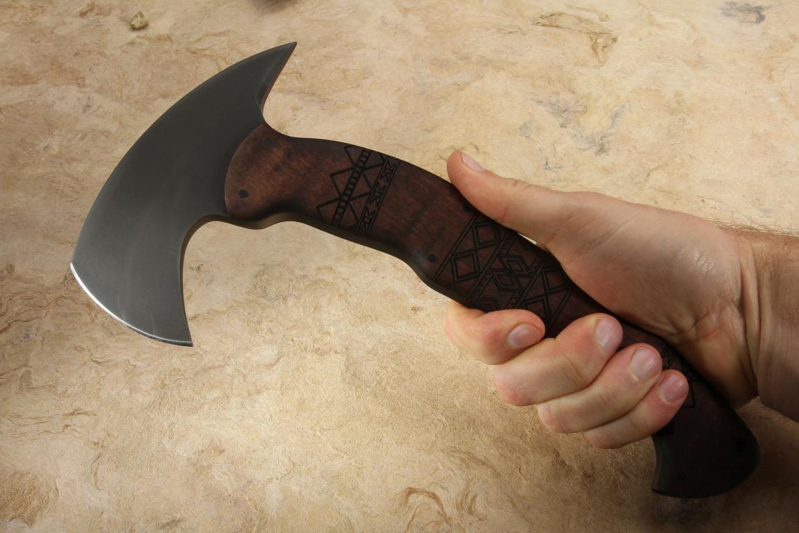 Winkler Compact Sayoc RnD Tribal Maple Tomahawk