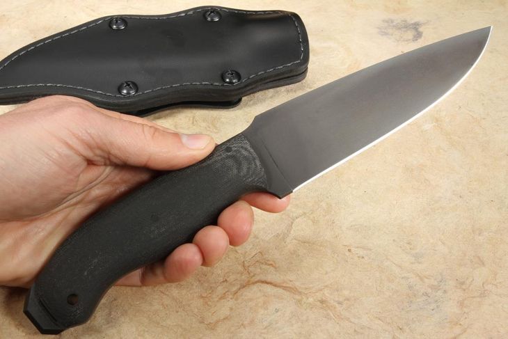 Winkler Drop Point Crusher Black Micarta - Best Price